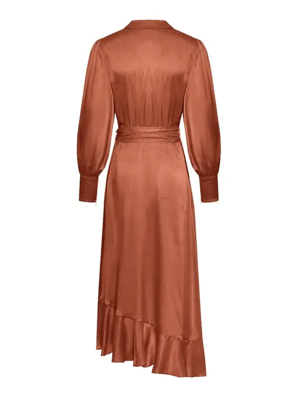 Zimmermann Silk Wrap Dress