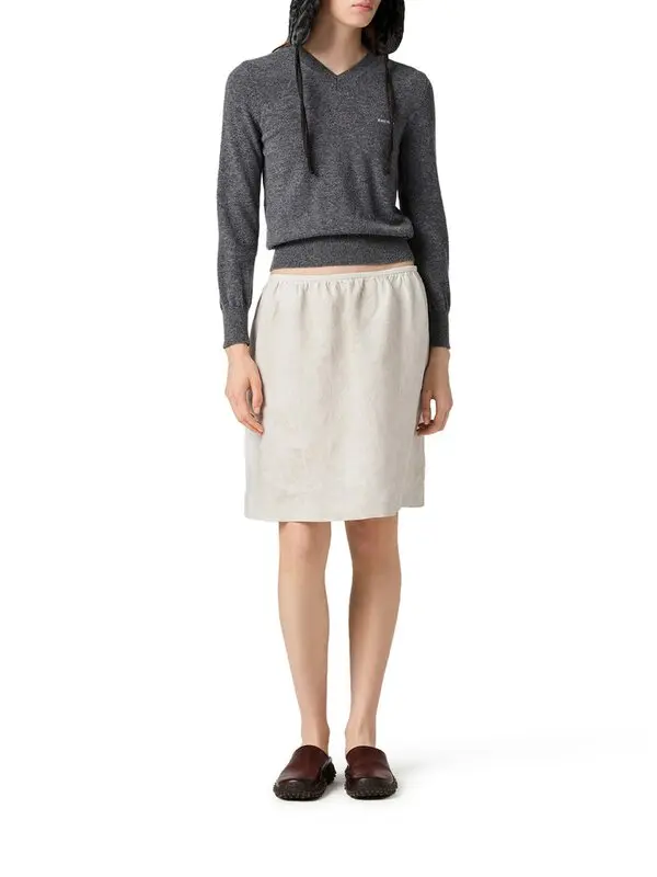 Miu Miu V-neck Wool Sweater