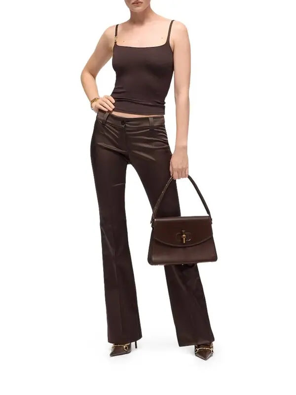 Gucci Viscose Crêpe Jersey Top With Clamp