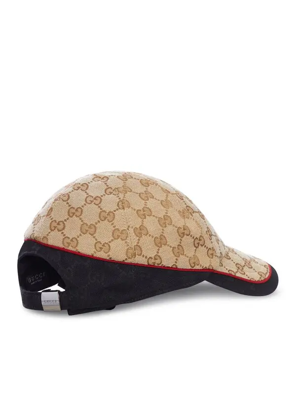 Gucci Gg Cotton Fabric Baseball Cap