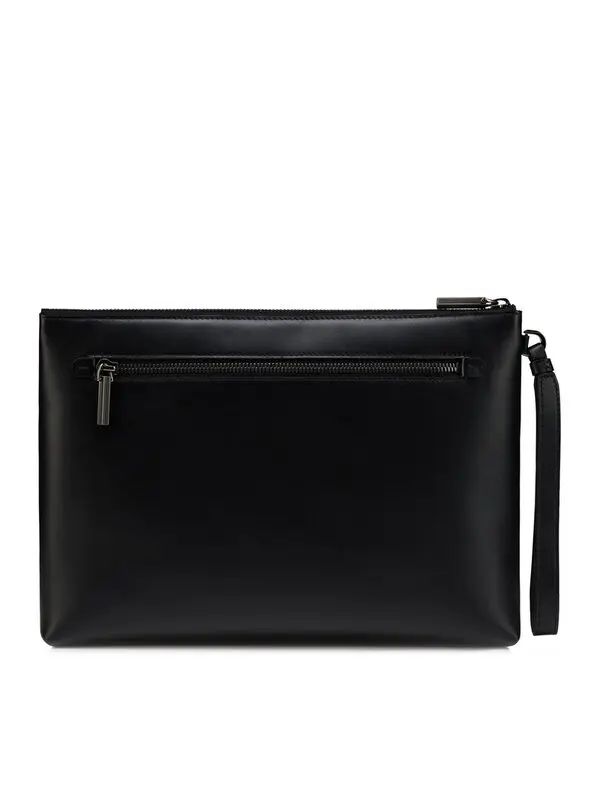 CHRISTIAN LOUBOUTIN Kosmica Smooth Calfskin Clutch