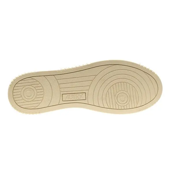 AUTRY Leather Medalist Low Sneakers - White