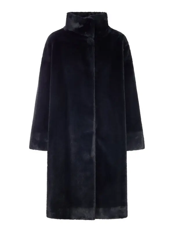 Herno Long Faux Fur Coat