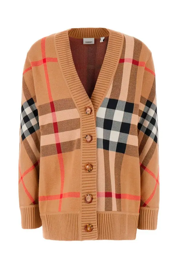 Burberry Check Knitwear - Multicolor