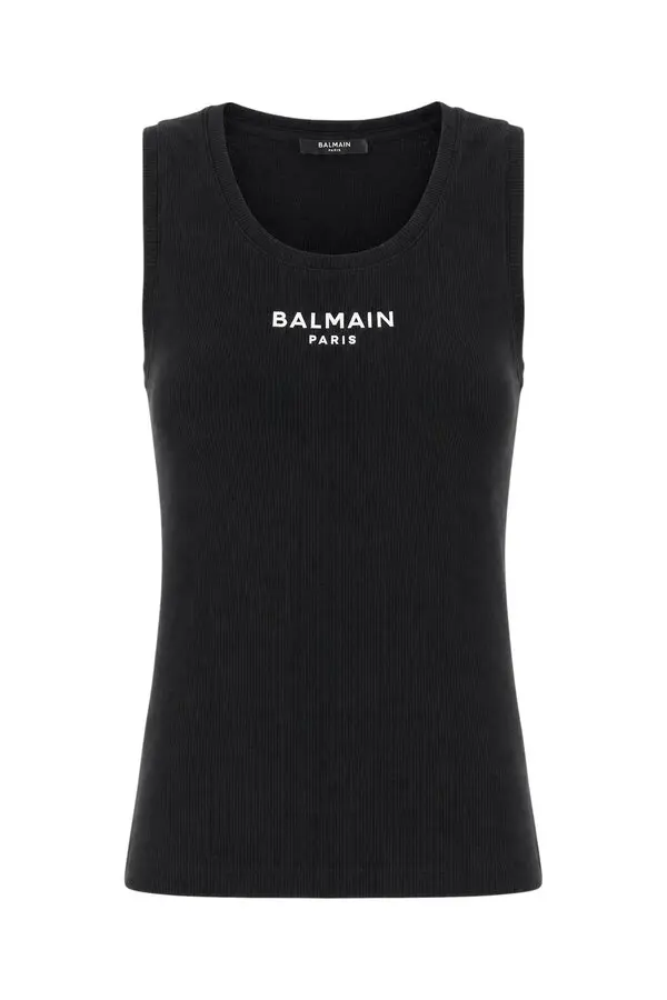 Balmain Ribbed Tank Top