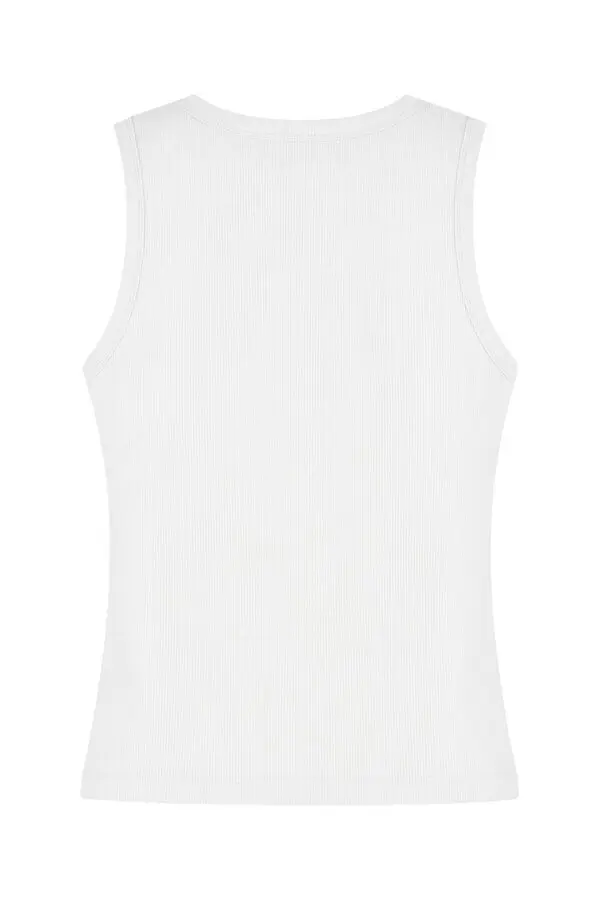 Balmain Ribbed Tank Top