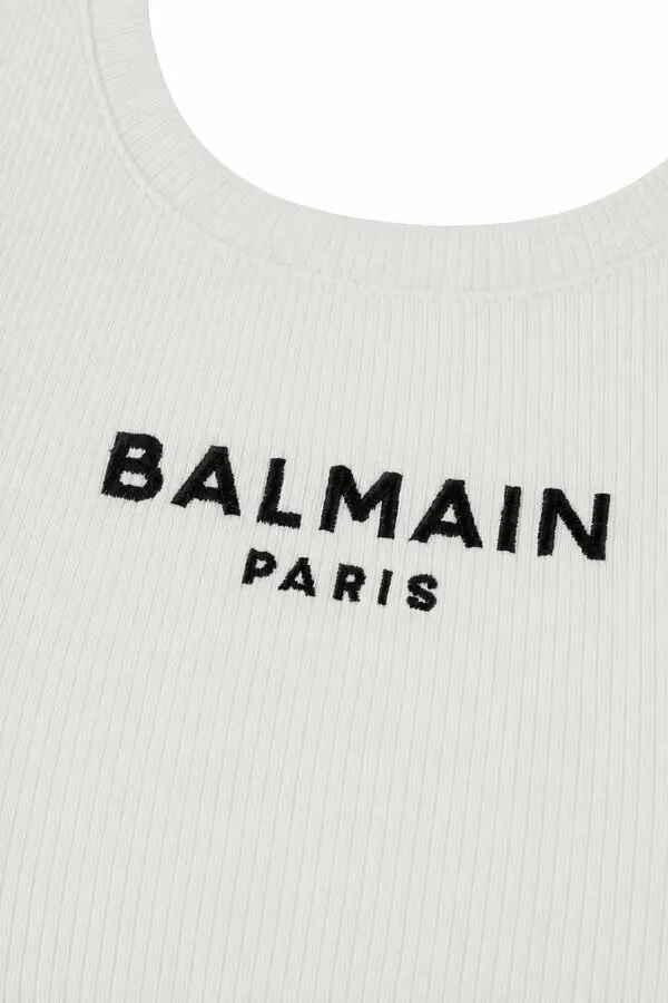Balmain Ribbed Tank Top