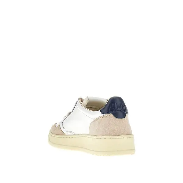 AUTRY Medalist Low Leather Sneakers - White