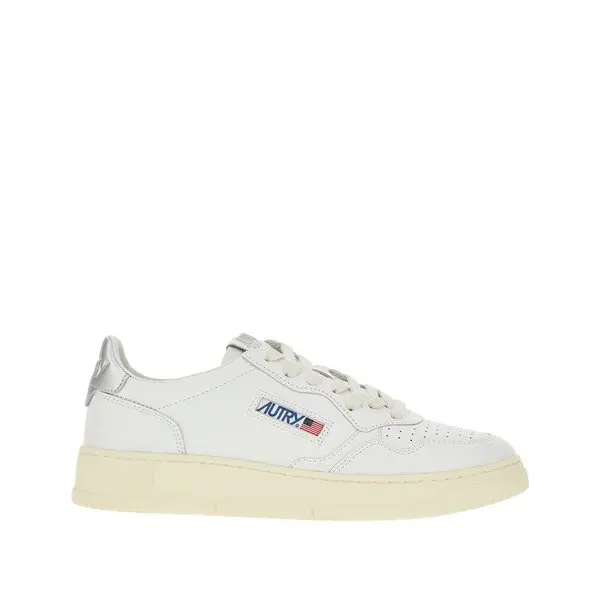 AUTRY Medalist Low Leather Snekars - White