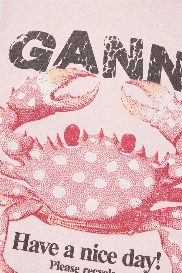 GANNI Graphic Sweatshirt - Multicolor