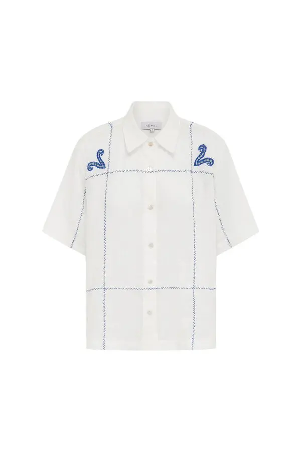 ROWIE Aries Linen Shirt