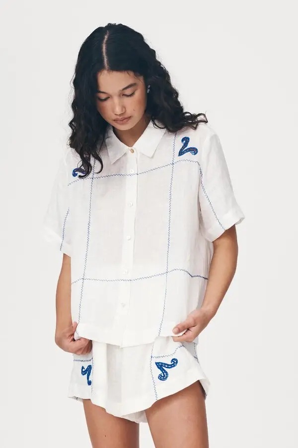 ROWIE Aries Linen Shirt
