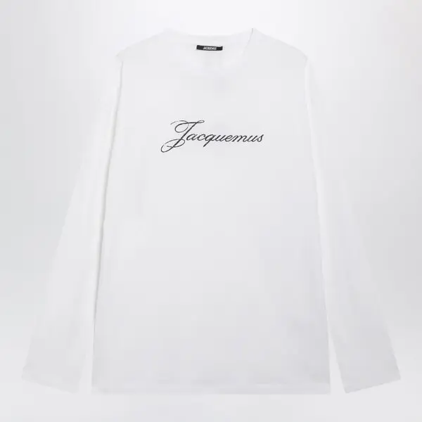 Jacquemus Long-sleeved T-shirt In Organic Cotton