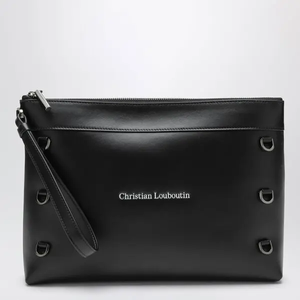CHRISTIAN LOUBOUTIN Clutch Bag In Smooth Leather