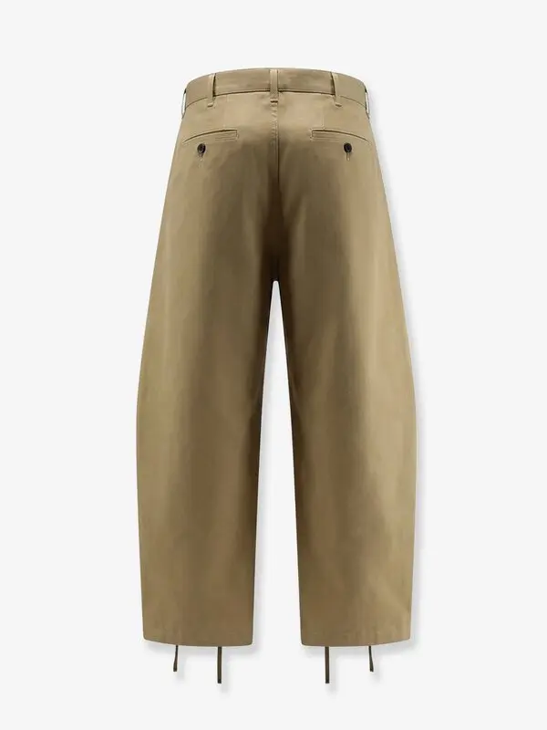 Sacai Cotton Trousers With Belt