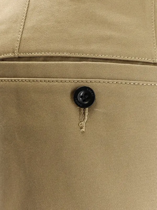 Sacai Cotton Trousers With Belt