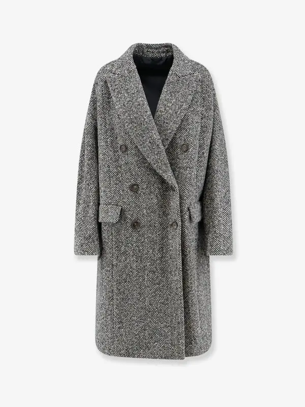 Brunello Cucinelli Virgin Wool And Alpaca Overcoat