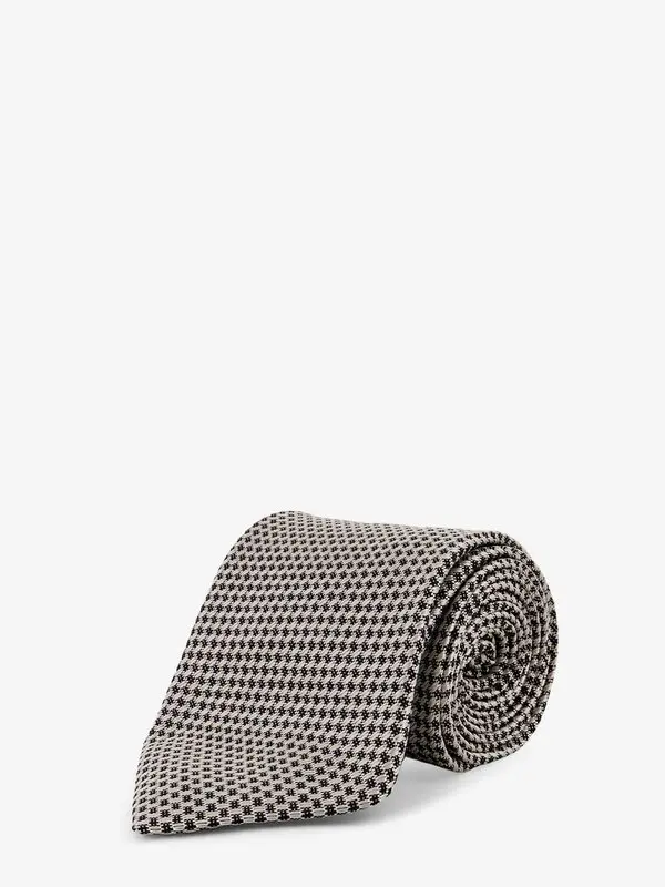 TOM FORD Silk Tie - White