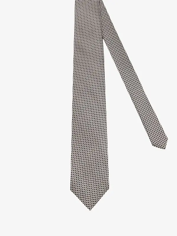 TOM FORD Silk Tie - White