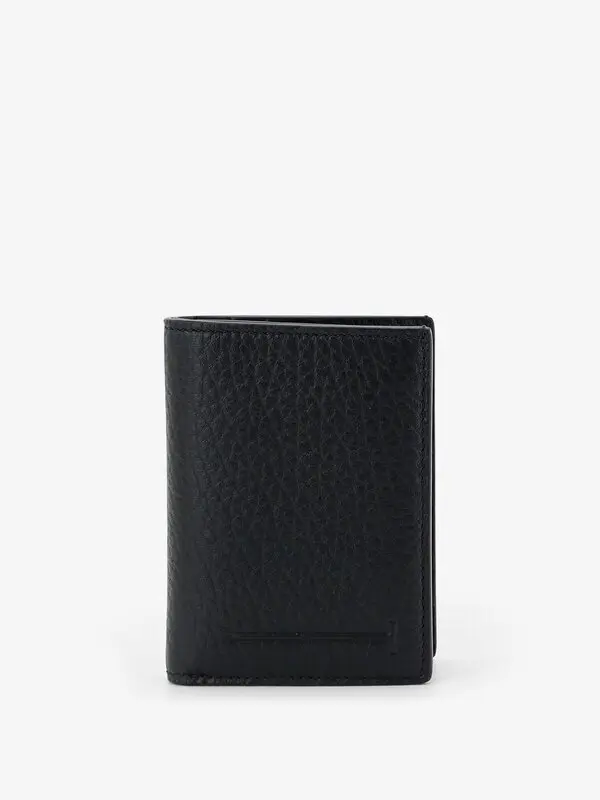 TOM FORD Leather Card Holder With Embossed Logo