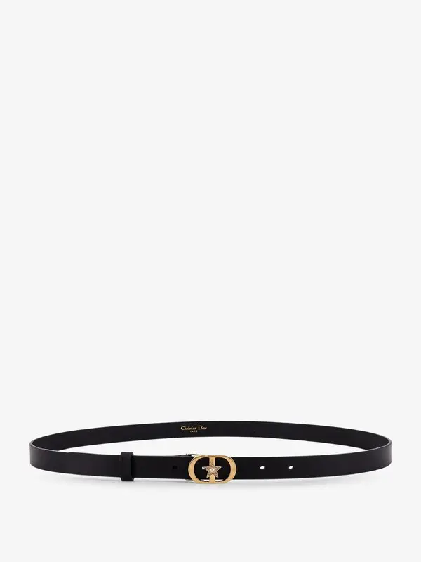 Dior Lucky 30 Montaigne Star Leather Belt - Multicolor