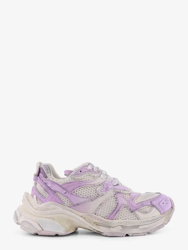 Balenciaga Nylon And Mesh Runner 2 Sneakers - Multicolor