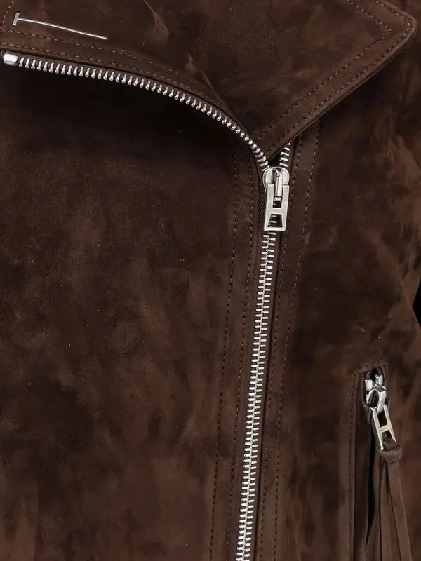 TOM FORD Suede Biker Jacket