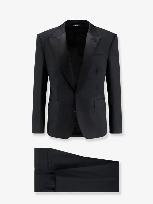 Dolce & Gabbana Sicilia Virgin Wool And Silk Blend Tuxedo