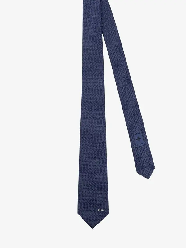 Gucci Silk Tie - Blue