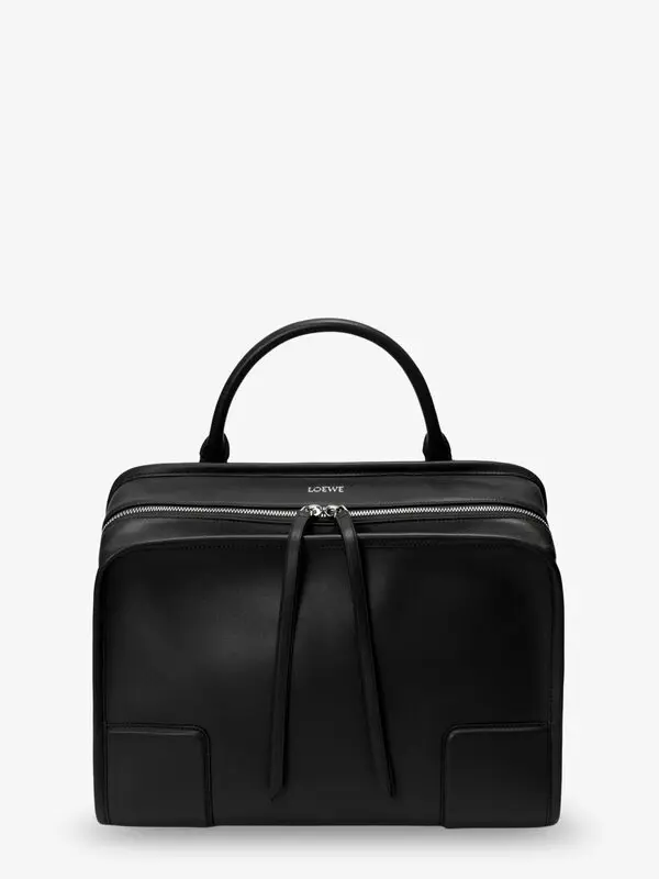Loewe Amazona 180 Leather Handbag - Black