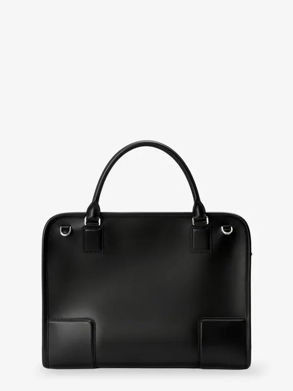 Loewe Amazona 180 Leather Handbag - Black