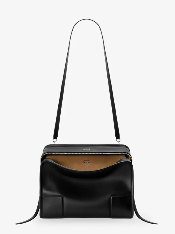 Loewe Amazona 180 Leather Handbag - Black