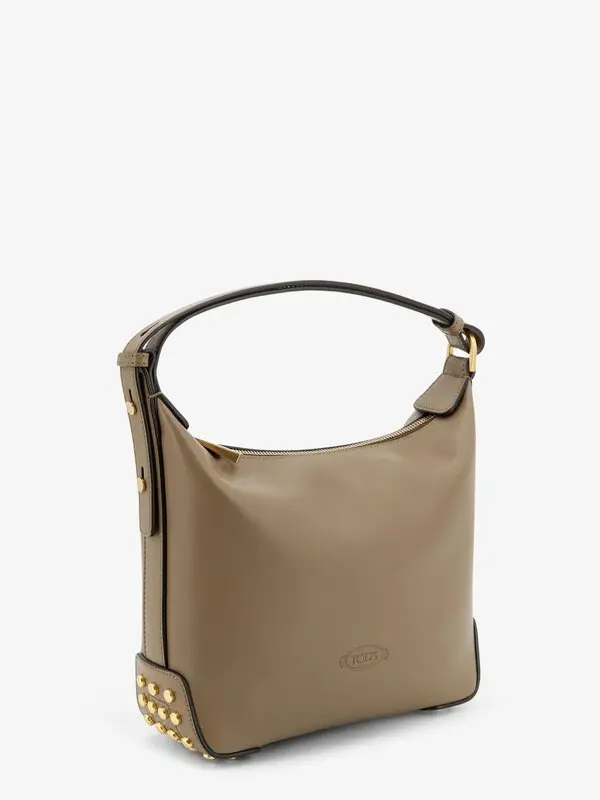 TOD'S Metal Dots Leather Mini Bag