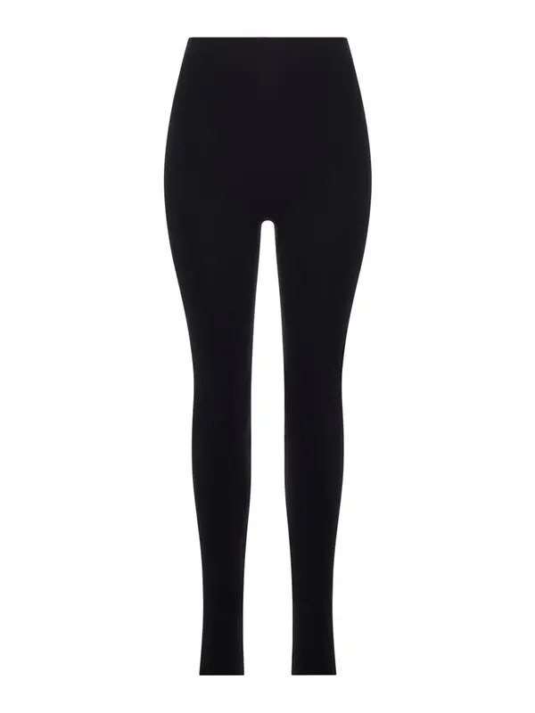 Gucci Seamless Stretch Nylon Jersey Leggings - Black