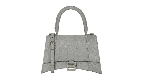 Balenciaga Glitter Hourglass Handbag