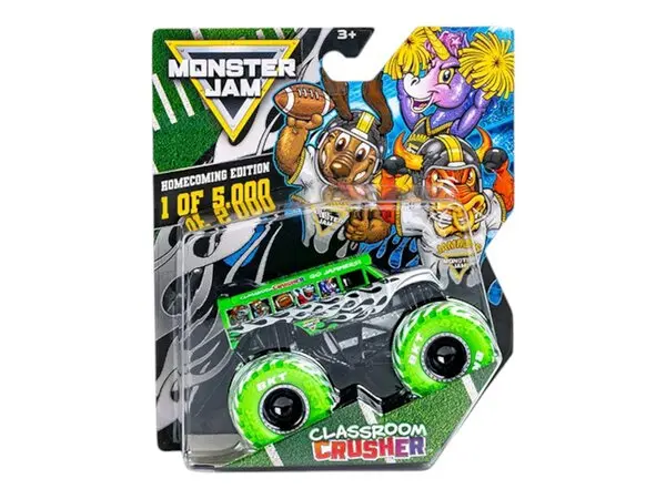 MONSTER JAM Classroom Crusher Exclusive Die Cast - Multicolor