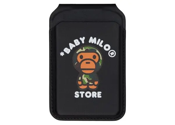 A BATHING APE Baby Milo Magsafe Card Holder - Multicolor
