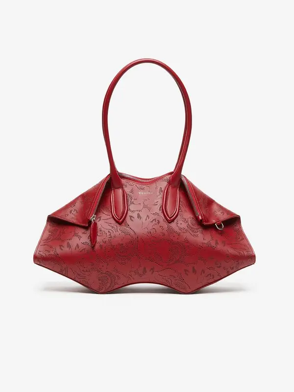 Alexander McQueen Manta Bag - Dark Red
