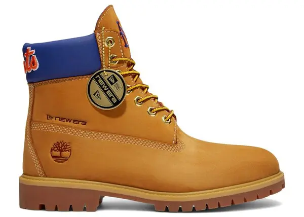Timberland 6 Waterproof Boot New Era X Mlb New York Mets - Wheat