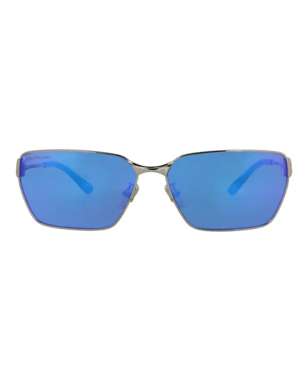 Balenciaga Squareframe Metal Sunglasses