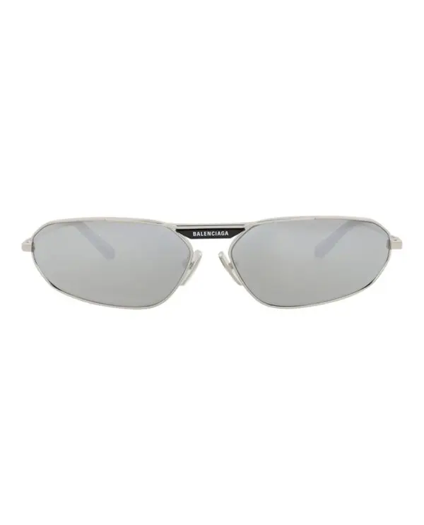 Balenciaga Shieldframe Metal Sunglasses