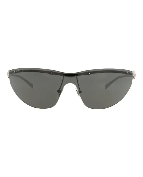 Gucci Shieldframe Metal Sunglasses