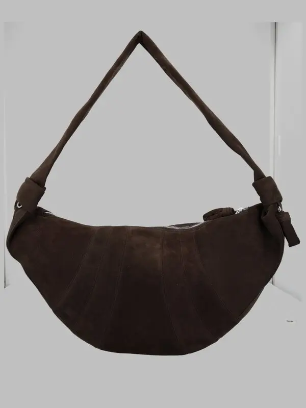 LEMAIRE Suede Shoulder Bag