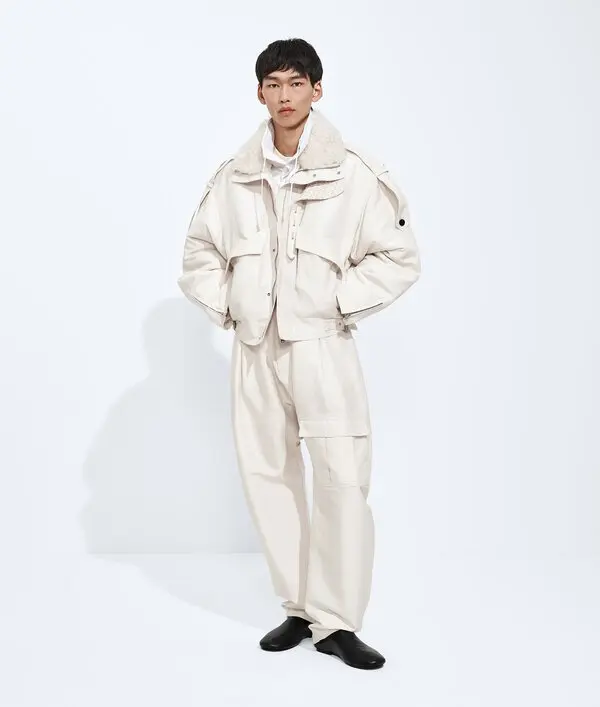 Bottega Veneta Cotton And Silk Padded Blouson