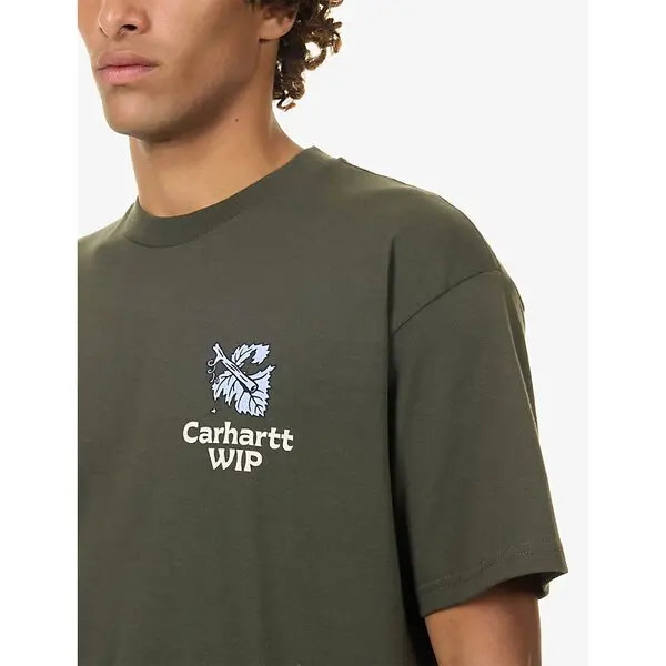 Carhartt Work In Progress Grape Picker Graphic-print Cotton T-shirt