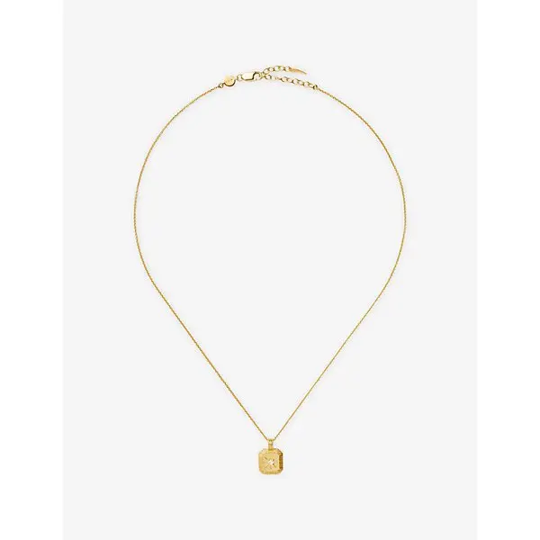 MISSOMA June Birthstone 18ct Vermeil Plated Sterling Silver Pendant Necklace - Gold