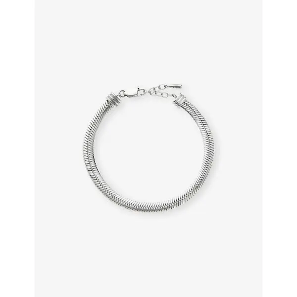 MISSOMA Platinum Pvd Plated Stainless-steel Chain Bracelet - Silver