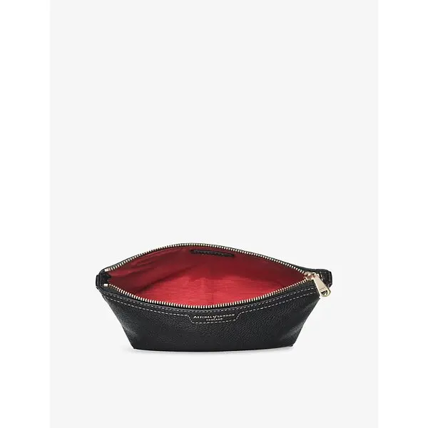 ASPINAL OF LONDON Hudson Small Leather Pouch - Black