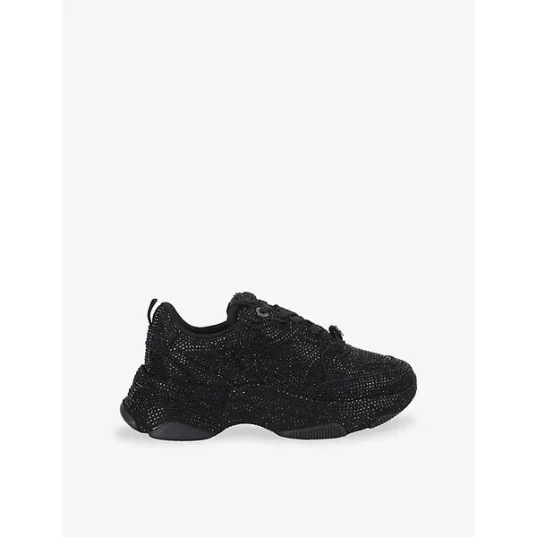 Kurt Geiger Starlight Suede Trainers - Black