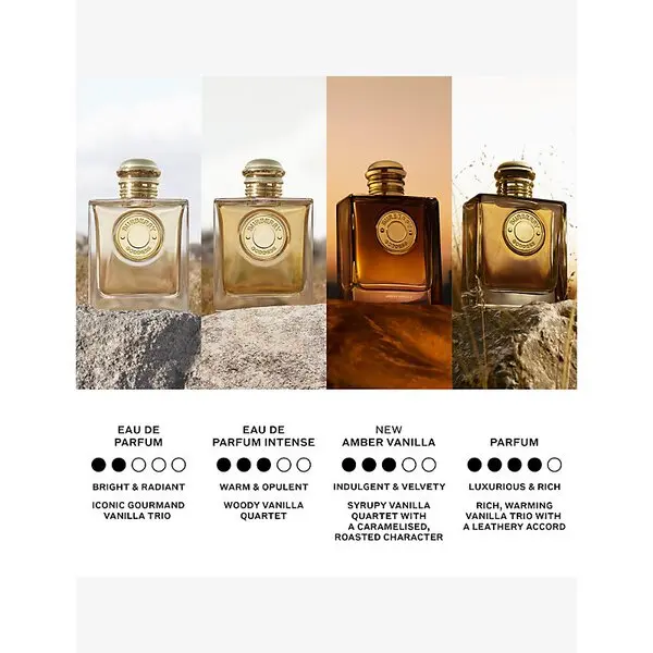 Burberry Goddess Intense Amber Vanilla Eau De Parfum Travel Spray